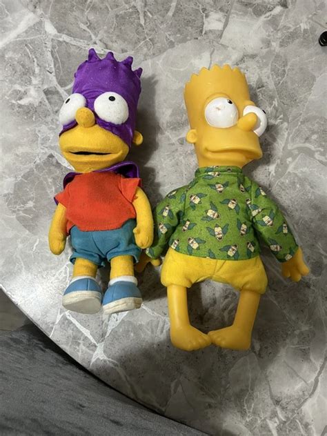 The Simpsons Bart Simpson Doll Bundle Bartman And 13” Krusty Pj Rare Vintage £16 12 Picclick Uk