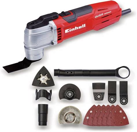 Einhell Te Mg 300 Eq Oscillating Multi Tool 300w Multi Tool Kit For Sawing Cutting Sanding