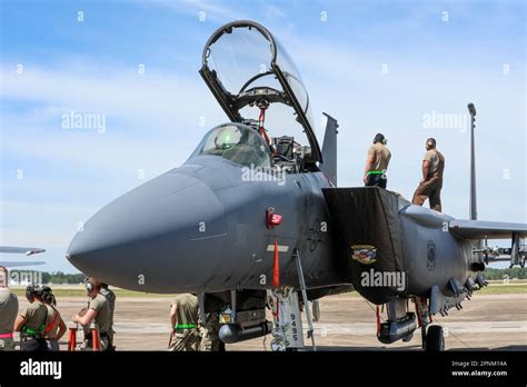 F 15e Strike Eagle Aircraft Assigned To 4th Fighter Wing Seymour