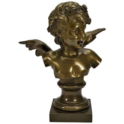Pair Of Antique French Bronze Cherub Vases By Auguste Moreau At 1stdibs