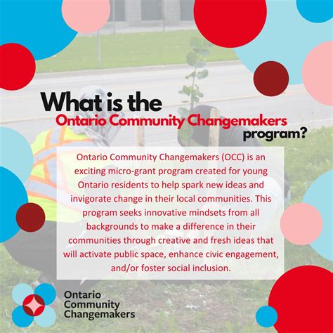 Updated Info For Young Ontarians About A 5k Grant Opportunity From The