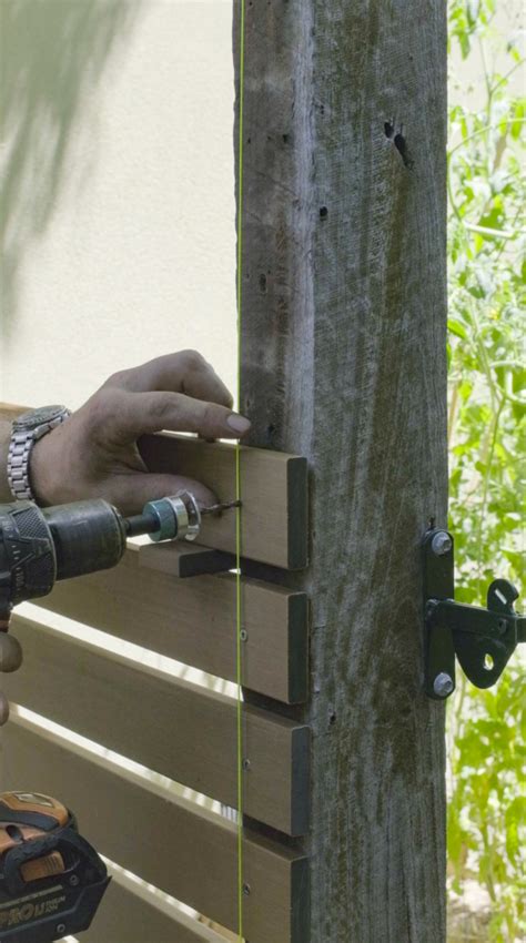 How To Make A Fence Out Of Ekodeck Screening Ekodeck