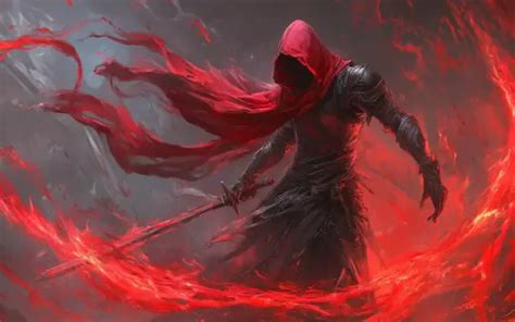 Red Assassin Aura A Stunning Hd Wallpaper Experience By Patrika