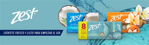 Jabón En Barra Zest Aqua Para Una Piel Visiblemente Saludable Y Revitalizada Con Glicerina Y