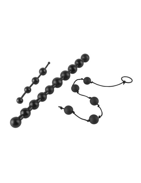 Anal Fantasy Collection Beginners Bead Kit Black Himandhertoys