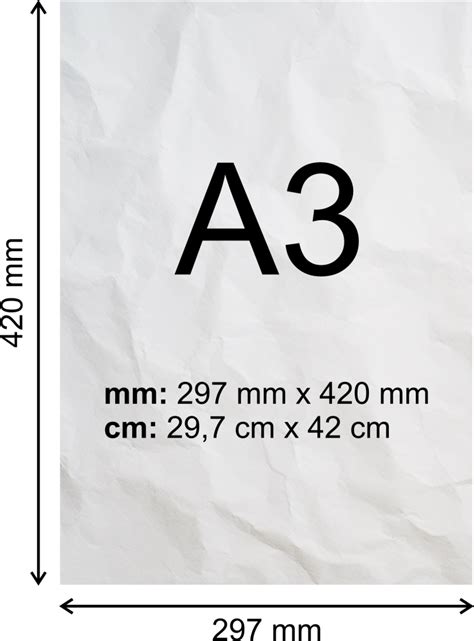 Format A3 Wymiary I Rozdzielczość 297 Mm X 420mm