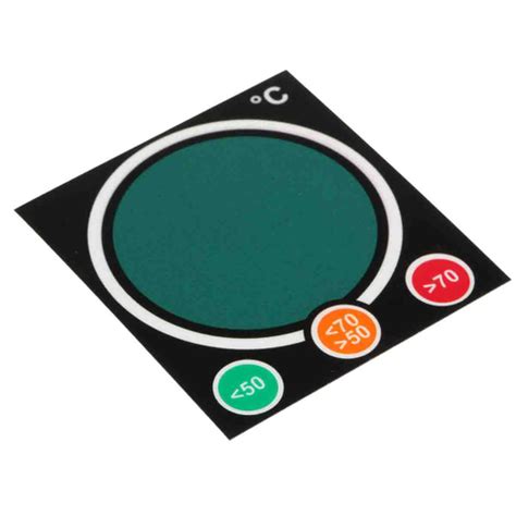 Rs Pro Temperature Label Indicator 50Â°c To 70Â°c 3 Levels 1 Bag Of