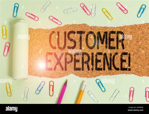 Text Sign Showing Customer Experience Business Photo Showcasing Product Of Interaction Between