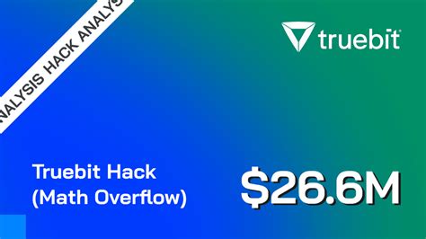 Truebits 26m Hack Math Overflow Explained Quillaudits