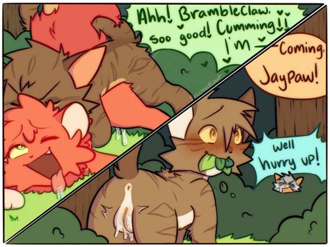 Rule 34 Aroused Blush Bodily Fluids Bramblestar Warriors Doggy