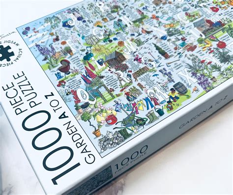 Emma Joustra 1000 Piece Jigsaw Puzzle A Z Of Gardening Jolu