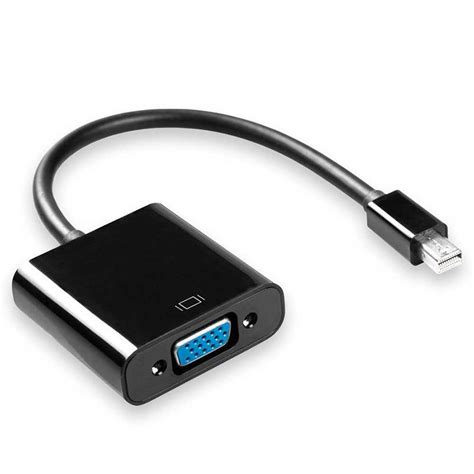 Refurbished Mini Dp Displayport To Vga Mf Video Adapter Perfect For