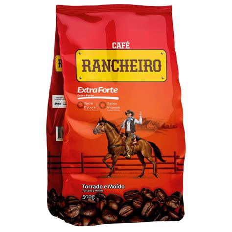 CafÉ Rancheiro Extra Forte Stand Pack 500g Rancheiro