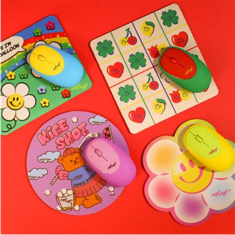 Wiggle Wiggle Soft Wireless Mouse And Mouse Pad Set Now In Seoul
