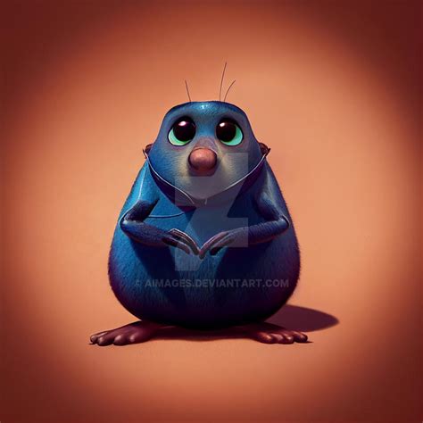 Cute Mole Character By Aimages On Deviantart