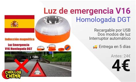 Luz De Baliza De Emergencia V16 Homologada Dgt Por 4€ Cholloschina
