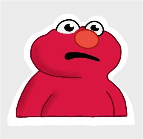 Elmo Meme Sticker