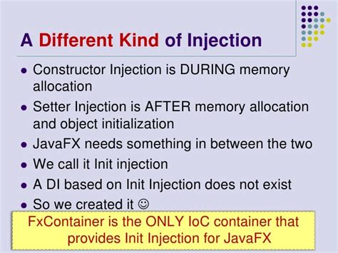 Javafx Dependency Injection With Fxcontainer