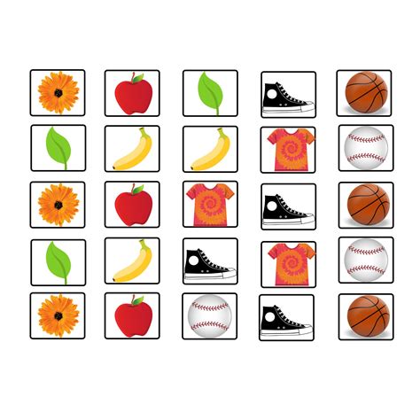 Simple Pattern Completion Worksheets Etsy