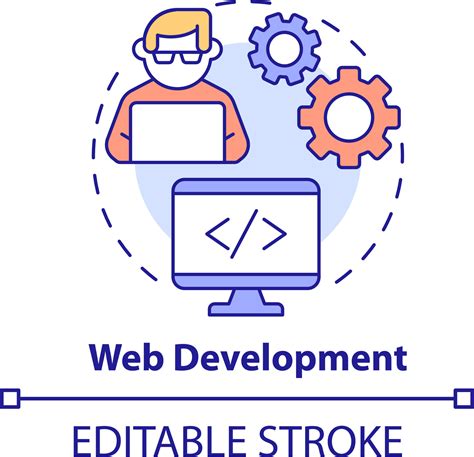 Web Development Concept Icon Interesting Skill To Learn Abstract Idea Thin Line Illustration