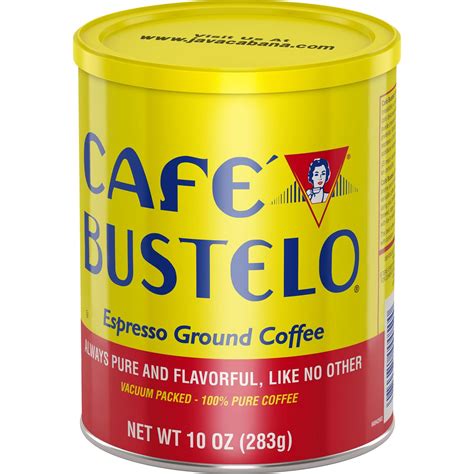 Café Bustelo Espresso Dark Roast Ground Coffee 10 Ounces Pack Of 4