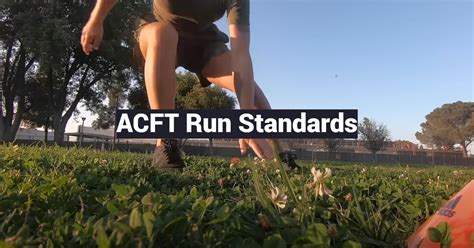 Acft Run Standards Acft Calc