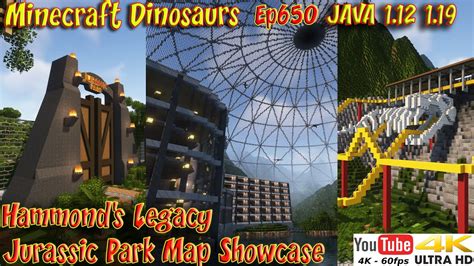 Jurassic World Evolution Hammond Creation Lab Minecraft Map Mrhzax