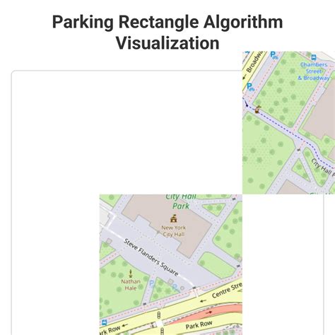 Parking Rectangle Algorithm Visualization