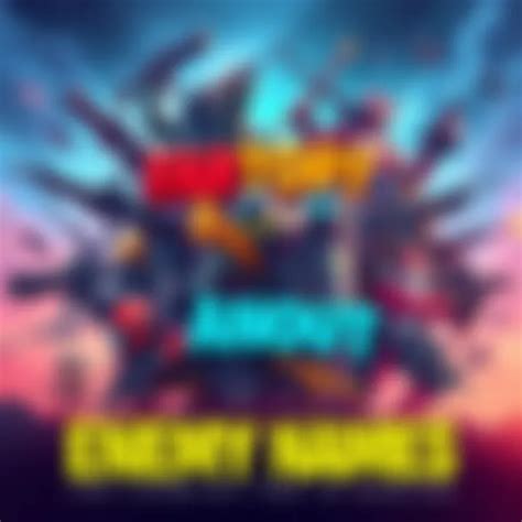 Creative New Enemy Names That Stand Out In Gaming Leveluptalk