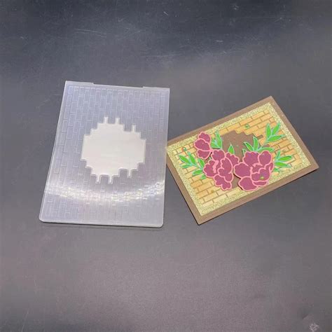 Customized 3d Embossing Folder Design Diy T