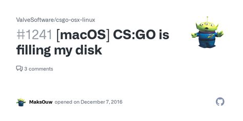Macos Csgo Is Filling My Disk · Issue 1241 · Valvesoftwarecsgo Osx Linux · Github