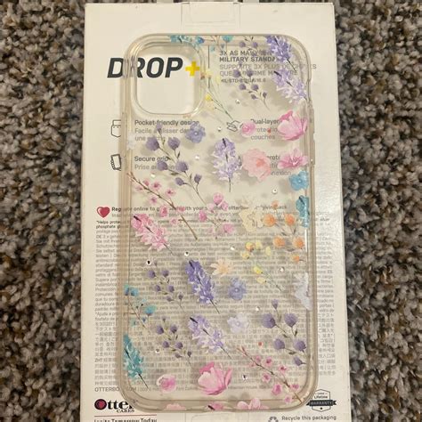 Five Below Floral Case Used For A Few Days Iphone Depop