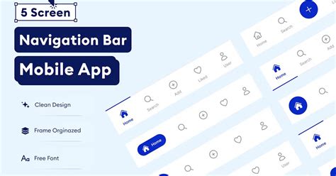 Navigation Bar Mobile App — Teletype