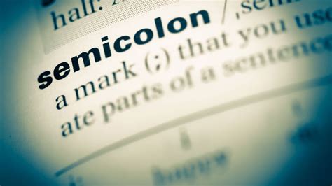 Grammar Rules On When To Use A Semicolon Howstuffworks