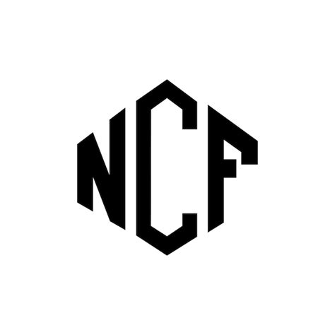 Premium Vector Ncf Letter Logo Design With Polygon Shape Ncf Polygon And Cube Shape Logo