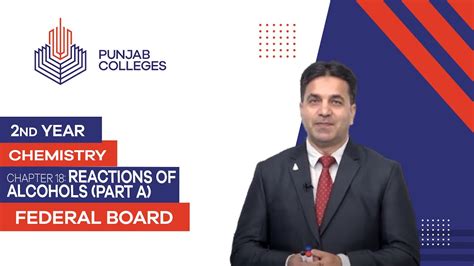 Pgc Lectures Inter Part 2 Federal Board Chemistry Chapter 18 Reactions