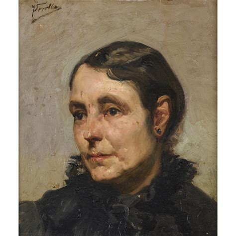 Joaquin Sorolla Y Bastida Spanish 1863 1923 Portrait Of A Lady Signed J Sorolla Upper Leftoil O