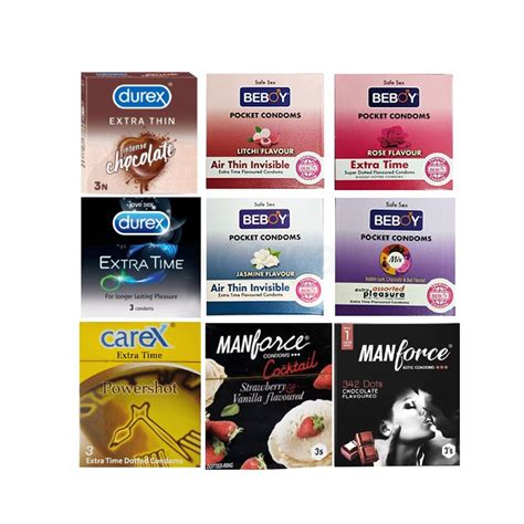 Durex Assorted Combo 3x9 27pcs Condom Durex Extra Time 3s