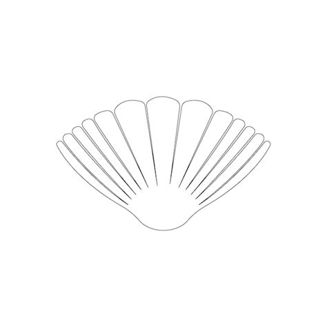 Premium Vector Shells Logo Vektor