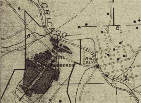Pa Coal Mines Map Of Ernest