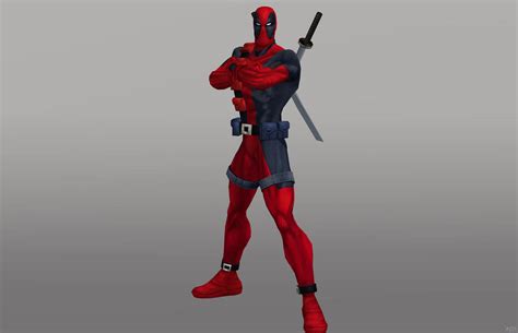 Marvel Ultimate Alliance Deadpool Classic Xps By Lezisell On