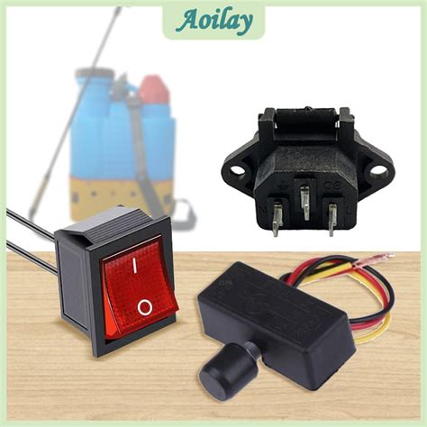 12v Electric Sprayer Speed Controller Set Adjustable Knapsack Sprayer