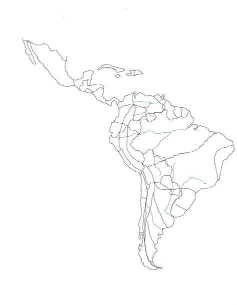 Mapa Mudo Latinoamerica