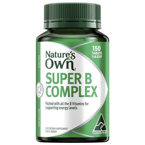 Buy Natures Own Super B Complex 150 Tablets Online At Chemist Warehouse