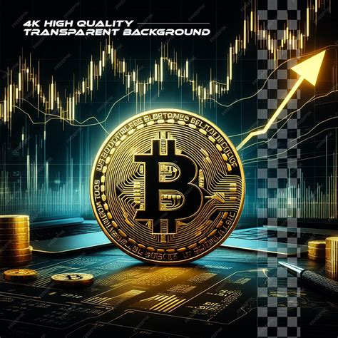 Premium Psd Bitcoin Stock Growth Chart Bitcoin Analysis Analysis On