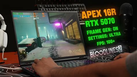 Aftershock Pc Apex 16r Gaming Performance Rtx 5060 And Rtx 5070 Youtube