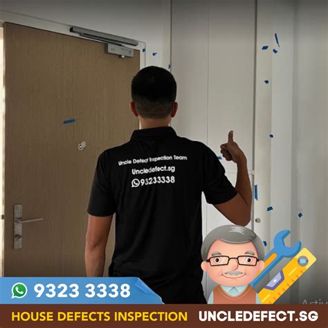 Initial Property Defect Inspection For Owners Uncledefectsg