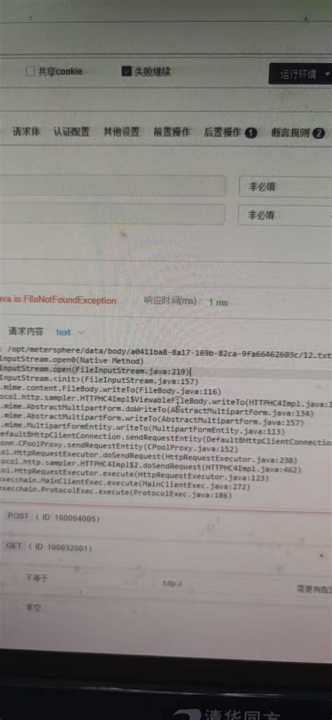 Bug 使用上传文件接口进行文件上传，执行提示文件路径找不到 · Issue 20590 · Meterspheremetersphere · Github