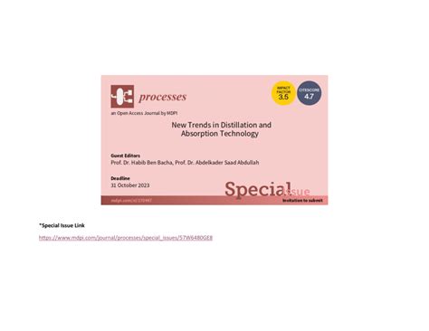 Pdf Invitation Special Issue