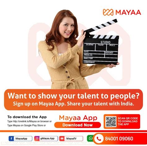 Mayaa App On Linkedin Actor Actors Model Modelsearch Moviestar Castingcall Acting